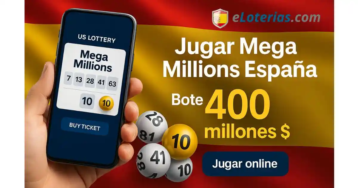 Jugar Mega Millions España online: bote 400 millones